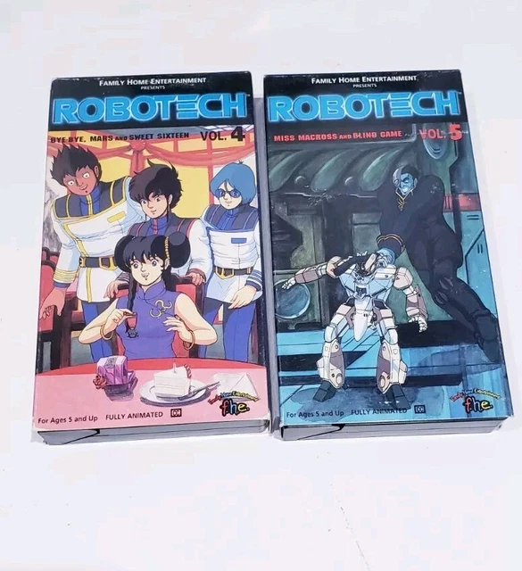LOT OF 21 Robotech VHS Tapes $79.95 - PicClick CA