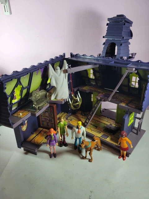 SCOOBY DOO HAUNTED House Playset, Figures Toy Bundle £17.50 - PicClick UK