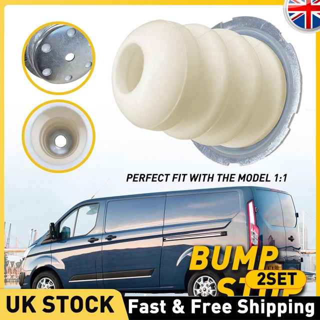 2X REAR AXLE Suspension Bump Stop For Ford Transit V363 Custom V362 ...