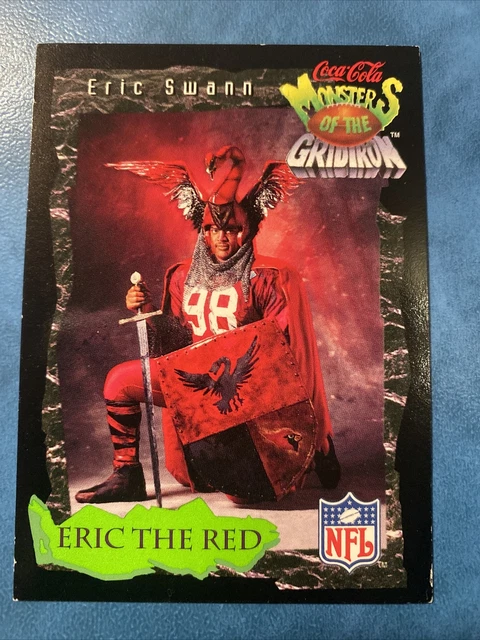 1994 COCA-COLA MONSTERS of the Gridiron Eric Swann Arizona Cardinals #1 ...