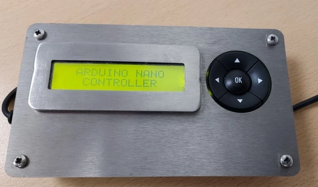 ARDUINO CONTROL PANEL 16x2 LCD Keypad user interface for machines ...