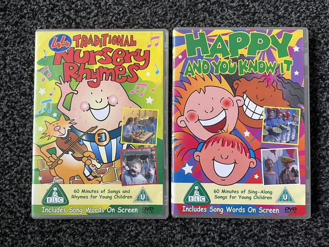 NURSERY RHYMES & Sing Along Songs DVD Bundle From ELC £4.50 - PicClick UK