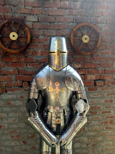 MEDIEVAL KNIGHT SUIT of Templar Toledo Armour Combat Full Body Armour ...