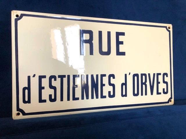 MAGNIFIQUE PLAQUE DE rue émaillée Paris années 50-60 ex état rare EUR 195,00 - PicClick FR