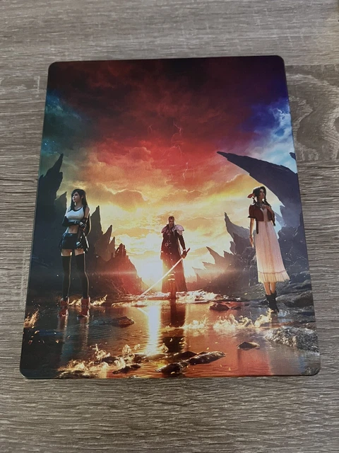 FINAL FANTASY VII 7 Rebirth Steelbook G2 Pc Ps5 New Metal Case Steel ...