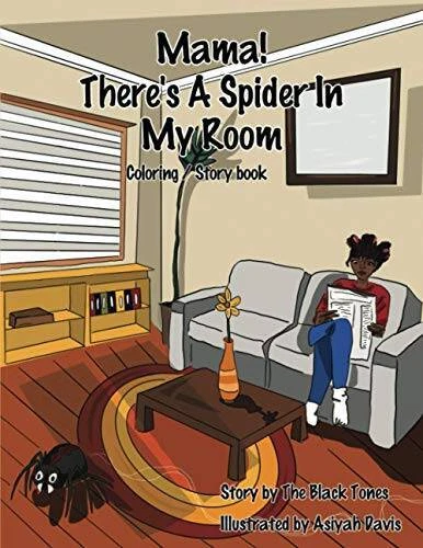 MAMA THERES A Spider in My Room: ColoringStory Book - Paperback - GOOD ...