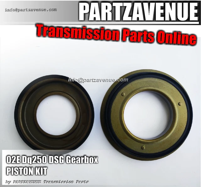 02E DQ250 GEARBOX Piston Kit DSG 6 Speed transmission VAG VW AUDI Group ...