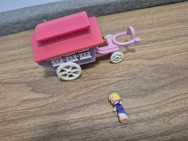 POLLY POCKET CIRCUS Wagon On The Go Vintage 1995 Bluebird Toys with ...