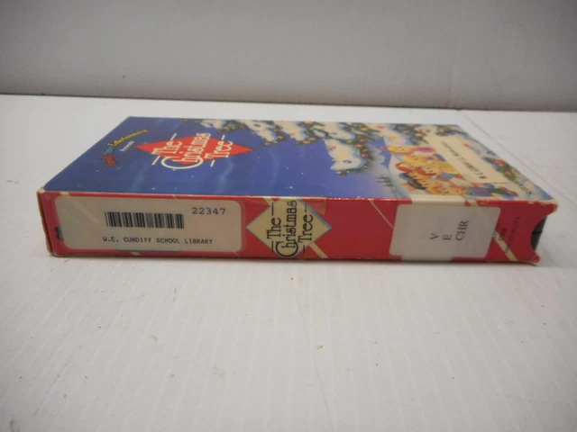 FAMILY HOME ENTERTAINMENT The Christmas Tree VHS Video Cassette 1991 Ex ...