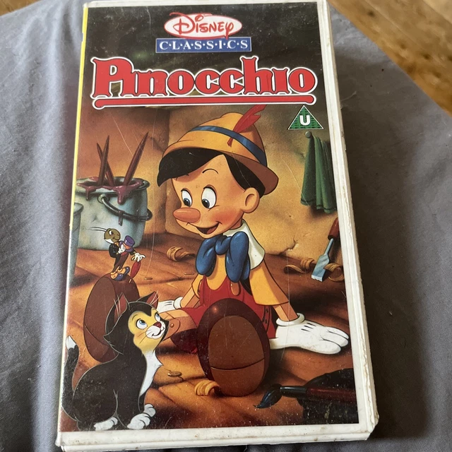 PINOCCHIO - WALT Disney Classics - PAL VHS Video Tape EUR 4,65 ...