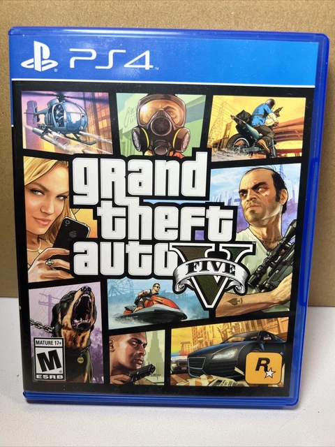 GRAND THEFT AUTO V (Sony PlayStation 4, 2014) EUR 11,15 - PicClick FR