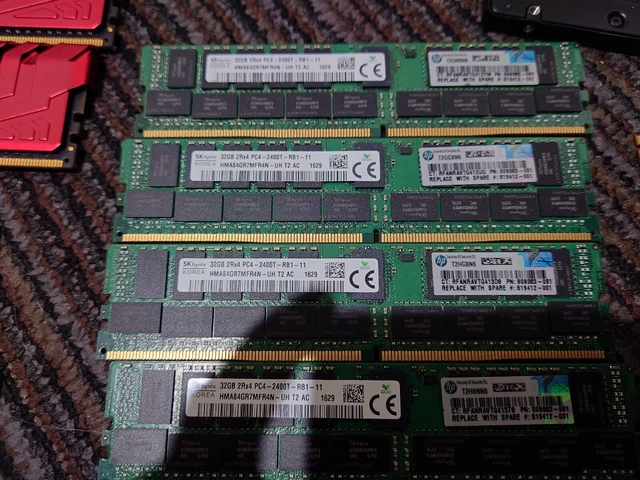 SK HYNIX 32GB 2Rx4 PC4 2400T Server Memory Sticks $100.00 - PicClick AU