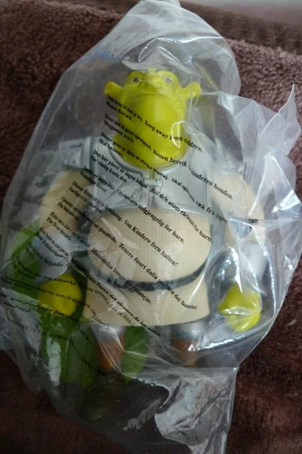 BURGER KING - Shrek 2 - Shrek in armour in mint condition in sealed bag ...