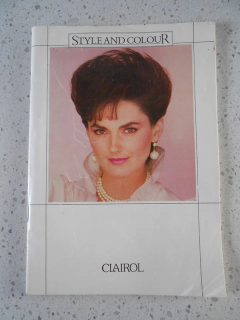 CLAIROL STYLE AND COLOUR BOOKLET 1980s £5.00 - PicClick UK