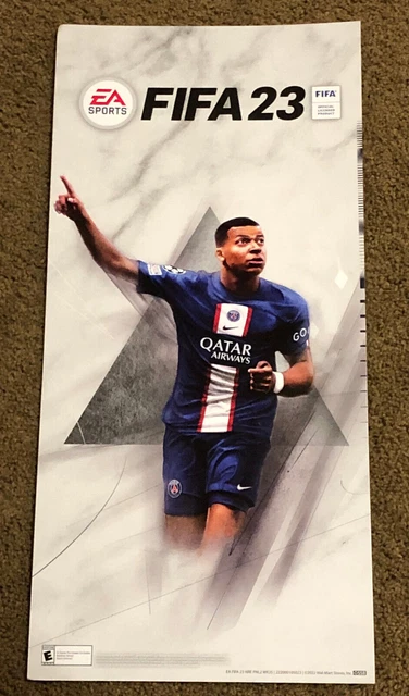 FIFA 23 KYLIAN MBappe Nintendo Poster Video Game Store Signage Display ...