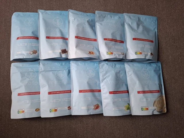 10X METAFLOW SHAKES NEU ungeöffnet MHD 2025/2026 EUR 220,00 - PicClick DE