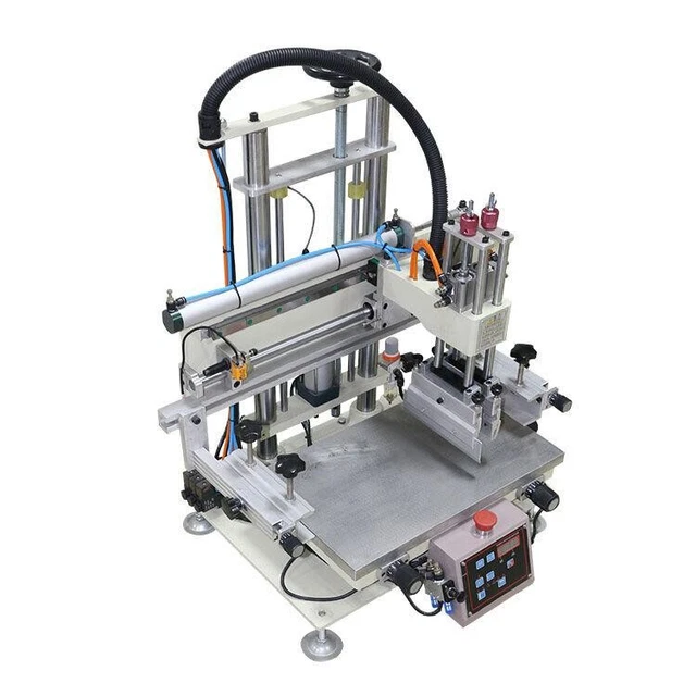 NEW DESKTOP PNEUMATIC Semi-automatic Screen Printing Machine Mini ...
