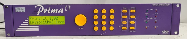 CCS MUSICAM PRIMA LT 20 kHz Stereo Bi-Directional Codec w/ ISDN ...
