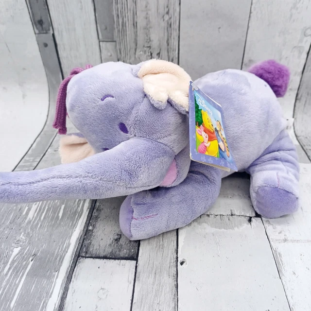 DISNEY STORE WINNIE the Pooh Lumpy Heffalump Elephant Plush Laying Down ...