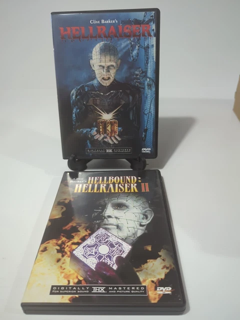 HELLRAISER/HELLRAISER 2 1987 DVD With insert Andrew Robinson Clare Higgins $29.67 - PicClick AU