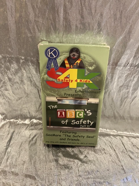 SAFETY FOR KIDS The ABCs Of Safety VHS £16.51 - PicClick UK