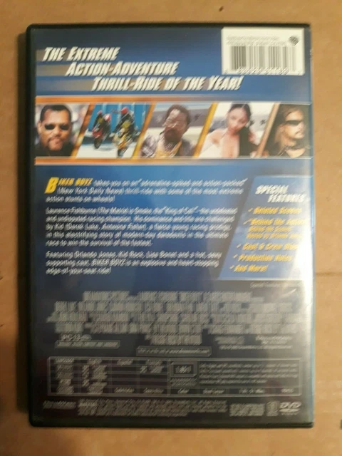 BIKER BOYZ [2003 DVD] 90435 WS. Laurence Fishburne, Derek Luke, Orlando Jones £2.87 - PicClick UK