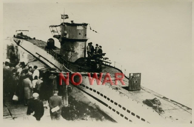 WWII GERMAN WAR Photo Kriegsmarine U-Boot / U-Boat & Crew Members EUR 26,42 - PicClick DE