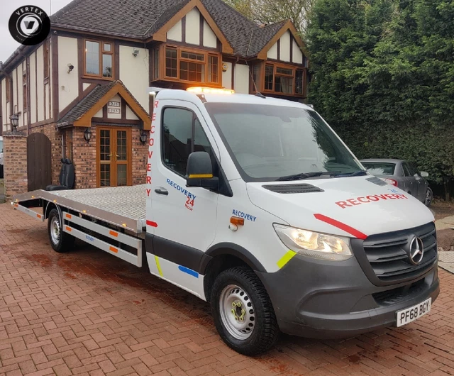 2018 68 MERCEDES Sprinter 314 Lwb Recovery Truck Car Transporter Towbar ...