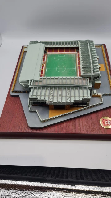 MODELLO STADIO ANFIELD Liverpool FC replica campo da calcio modello ...