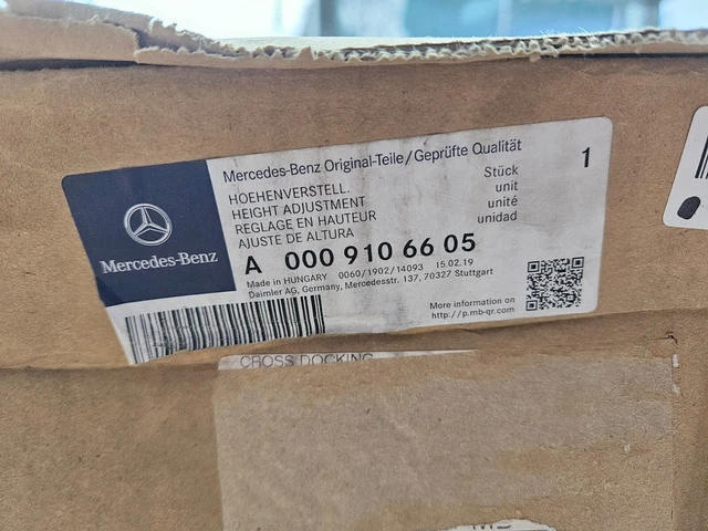 ORIG. MERCEDES-BENZ HEIGHT adjustment mechanism seat sprinter W907 W910 ...