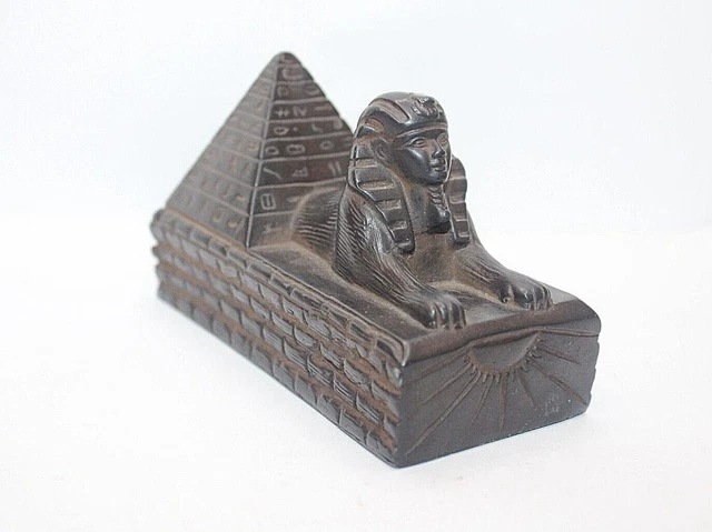 RARE ANCIENT EGYPTIAN ANTIQUE PHARAONIC SPHINX Protect Pyramids Statue ...