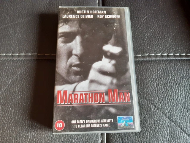 MARATHON MAN - VHS Movie Video Tape - Dustin Hoffman Laurence Olivier ...