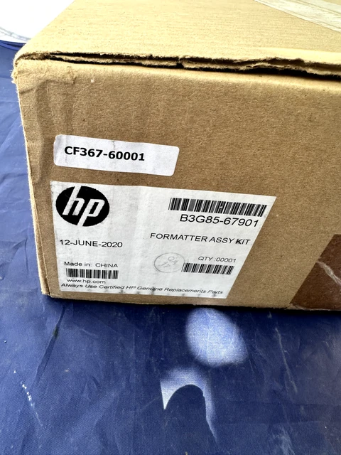 HP LASERJET MFP M630 FORMATTER BOARD NEW Genuine Sealed! B3G85-67901 £ ...