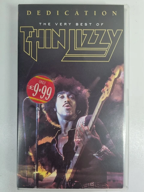 DEDICATION, THE VERY Best Of Thin Lizzy, 1993, PAL VHS Video Tape £6.49 ...