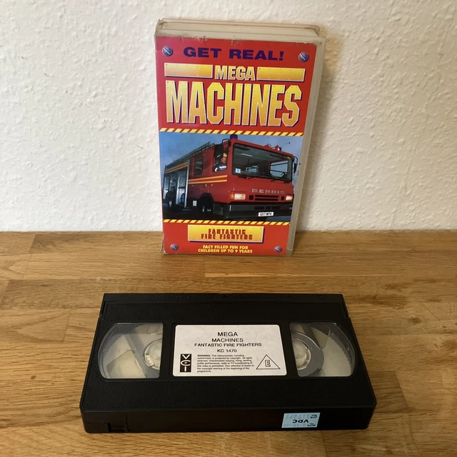 MEGA MACHINES - Fantastic Fire Fighters (VHS, 2002) £6.49 - PicClick UK