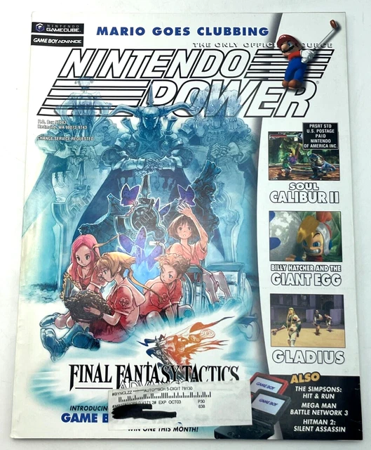 NINTENDO POWER MAGAZINE Volume 171 Final Fantasy & Gladius Poster N64 ... NINTENDO POWER MAGAZINE Volume 171 Final Fantasy & Gladius Poster N64 ...