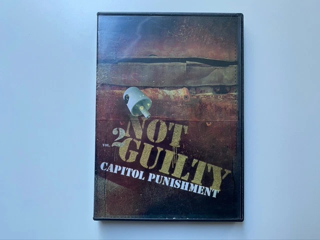 NOT GUILTY VOL.2 Capitol Punishment Graffiti Art DVD £16.32 - PicClick UK