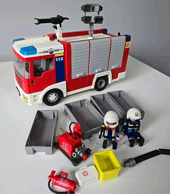 PLAYMOBIL 4820 CITY Action Fire Engine Truck With Firefighters And ...