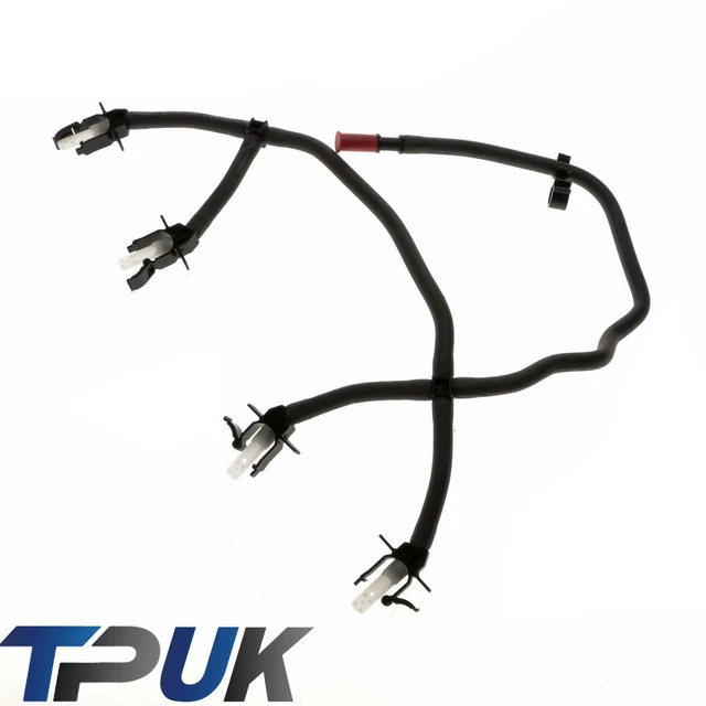 FORD TRANSIT MK6 Mondeo Mk3 2.0 2.2 Tdci Fuel Injector Leak Off Pipe ...