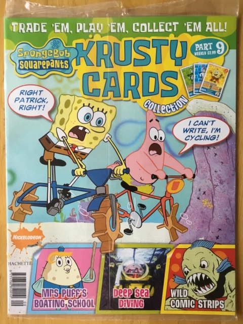SPONGEBOB SQUAREPANTS KRUSTY Cards Collection - No Cards - Part 9 £5.49 ...