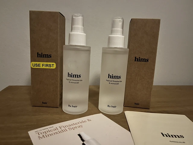 HIMS TOPICAL HAIR Loss Spray (6 month supply) £123.00 - PicClick UK