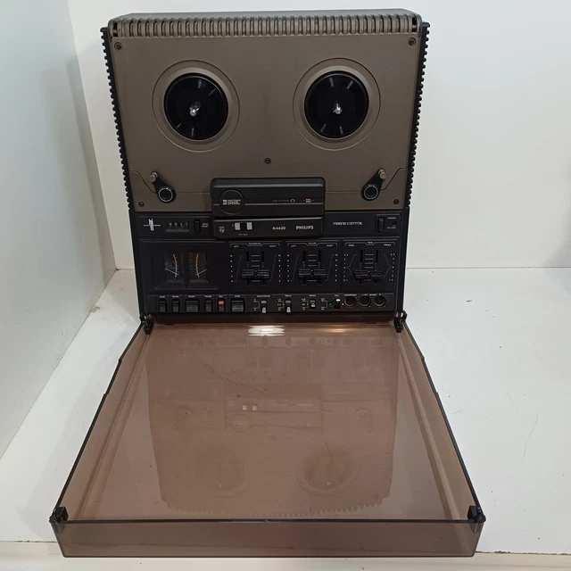 PHILIPS N4420 TAPE-RECORDER Reel-to-Reel 3 Motors/Heads/Speeds Magno ...