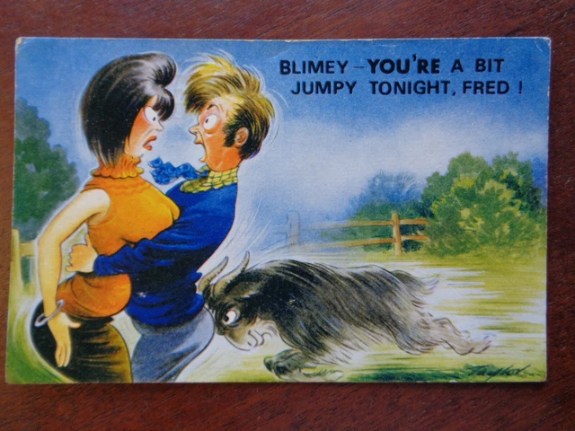 VINTAGE 'BAMFORTH & Co Ltd'' Comic Postcard Series No. 2532 - Artist ...