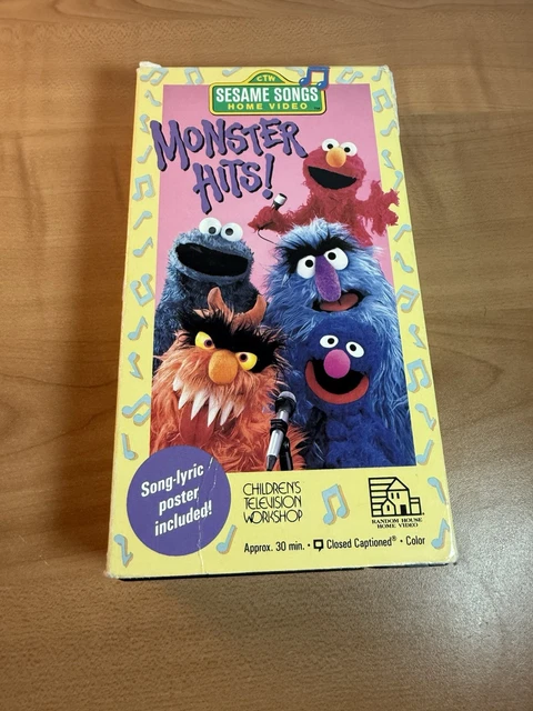 SESAME SONGS: MONSTER Hits! by Random House (VHS 1990) Vintage £5.42 ...