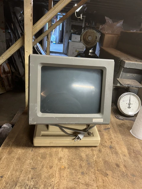 VINTAGE OLD RARE Original Retro 1980s Oakleaf VDT-2 Computer Monitor ...