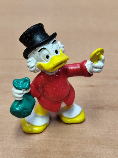 BULLY BULLYLAND DAGOBERT Duck scrooge Geldsack Donald duck Figur Walt Disney K36 EUR 9,90 ...