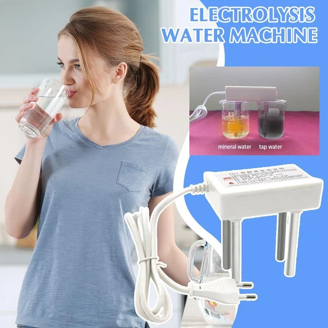 WATER ELECTROLYZER WITH Leakage Proof Fuse Plug Play WaterQuality Elect ...