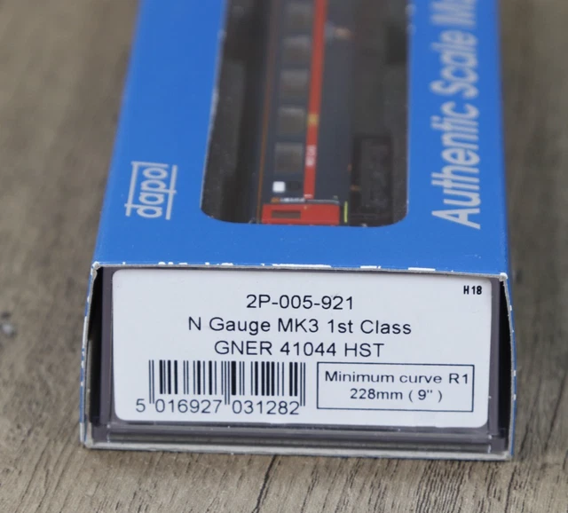 DAPOL 2P-005-921 N Gauge GNER 1st Class Mk3 HST Coach 41044 £27.99 ...