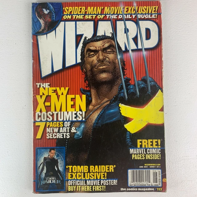 WIZARD 117 THE Comics Magazine 'Spider Man' Movie Exclusive! June 2001 ...