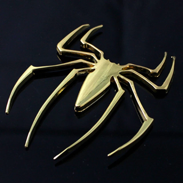 3D METAL SPIDER Logo Car Emblem Truck Motor Badge Sticker Decal ...